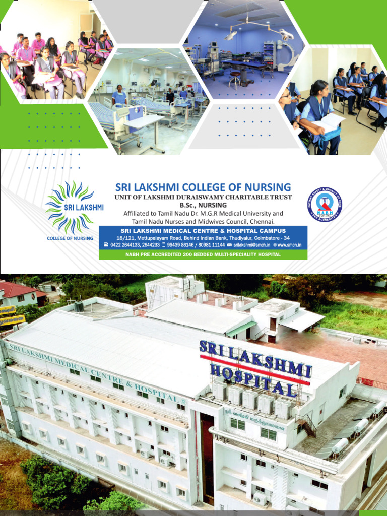 Sri Lakshmi College of Nursing Overview | PDF | Hospital | Nursing