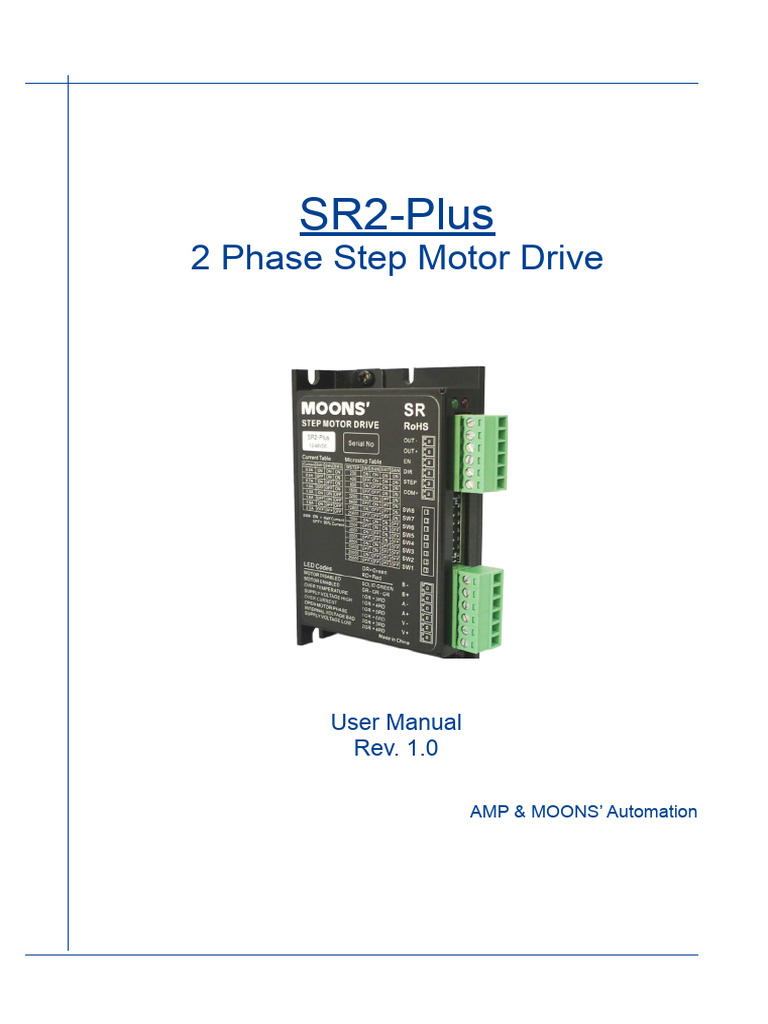 SR2 Plus User Manual | PDF | Power Supply | Amplifier