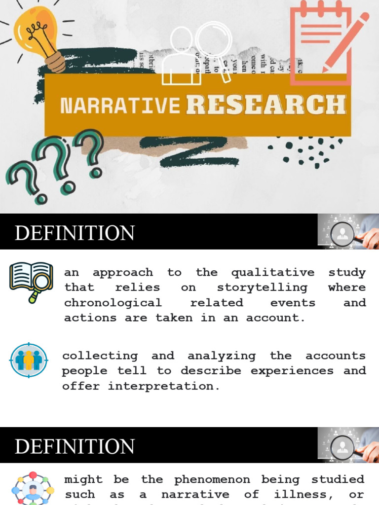 NARRATIVE RESEARCH PRESENTATION | PDF