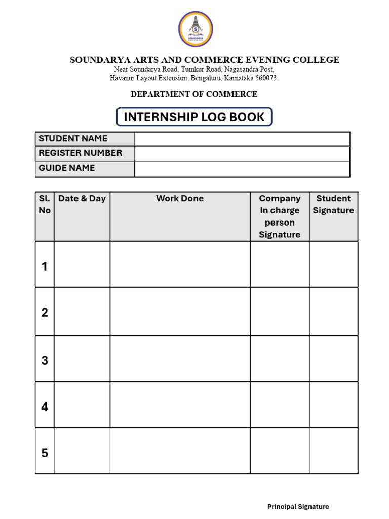 Log Book | PDF
