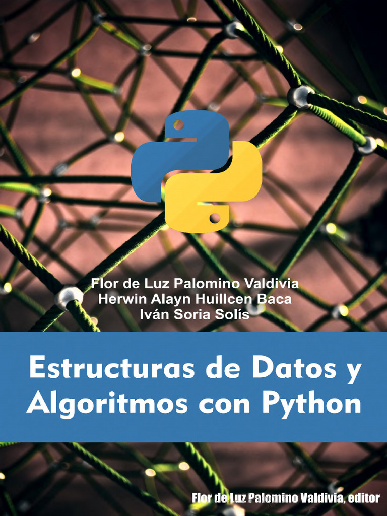 Estructuras de Datos y Algoritmos Con Py | PDF | Python (lenguaje de programación) | Objeto ...