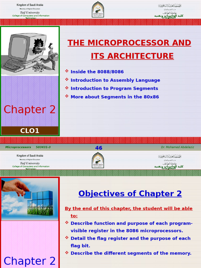 Chapter 2 The Microprocessor and Its Architecture | PDF | Central Processing Unit | Assembly ...