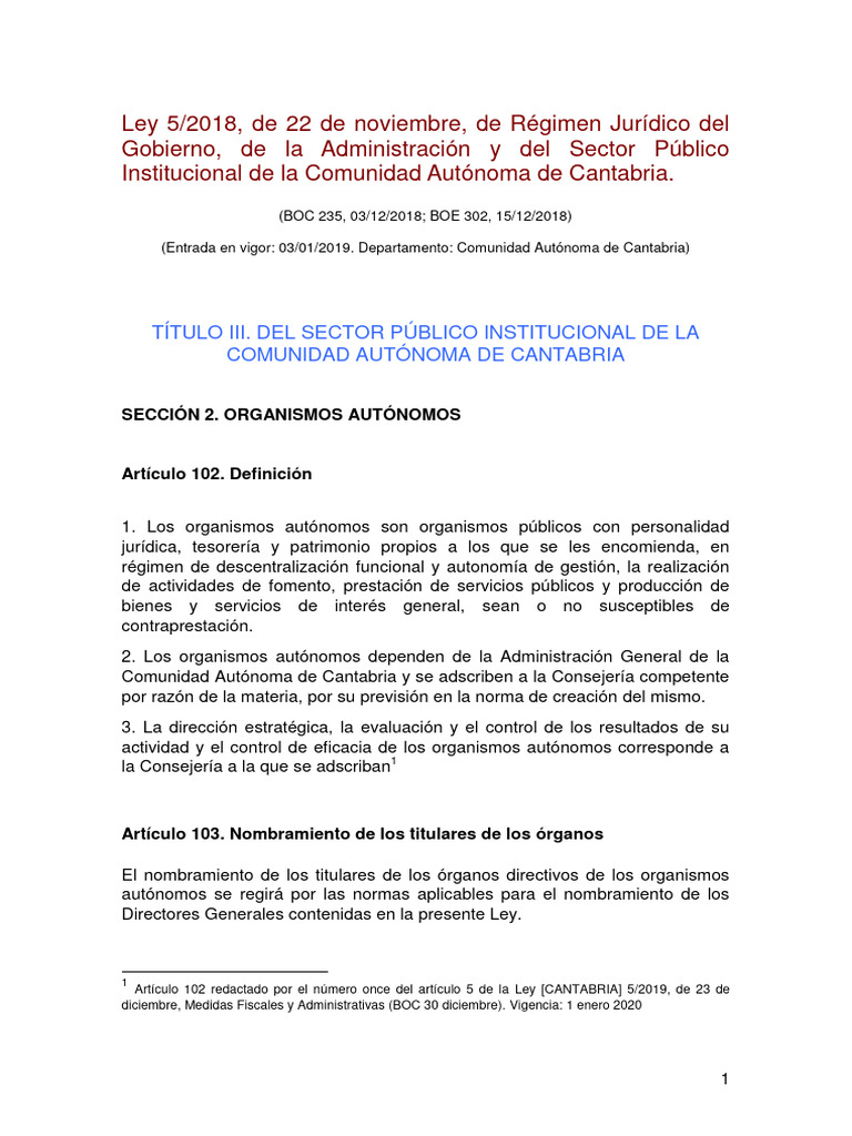 Ley 5-2018_0 | PDF | Gobierno | Justicia