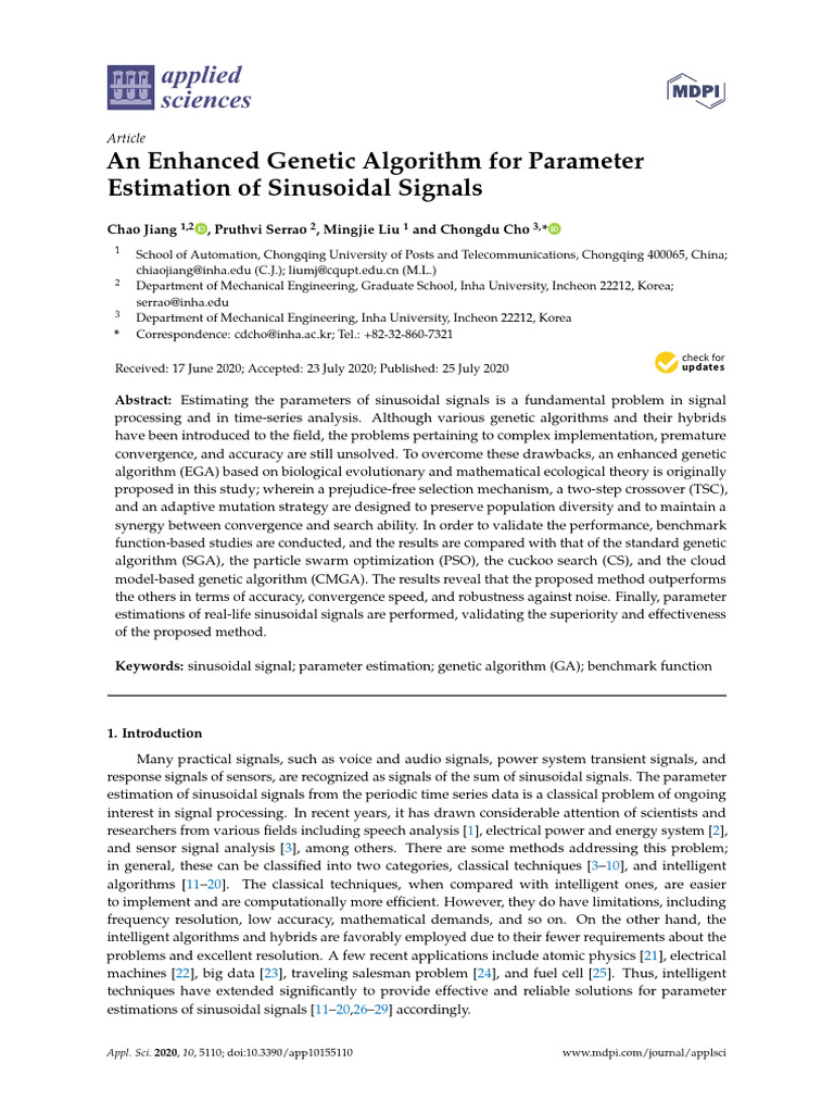 Enhanced Genetic Algorithm | PDF | Genetic Algorithm | Natural Selection