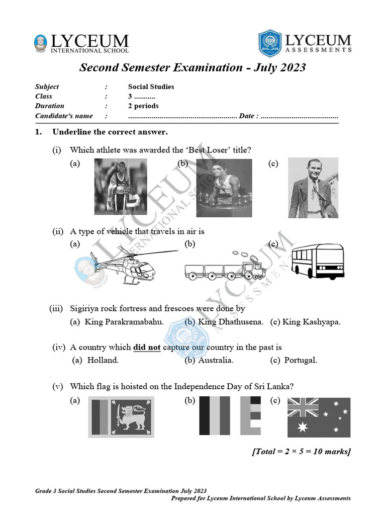 Grade 3 - Social Studies | PDF | Lagoon | Coastal Geography