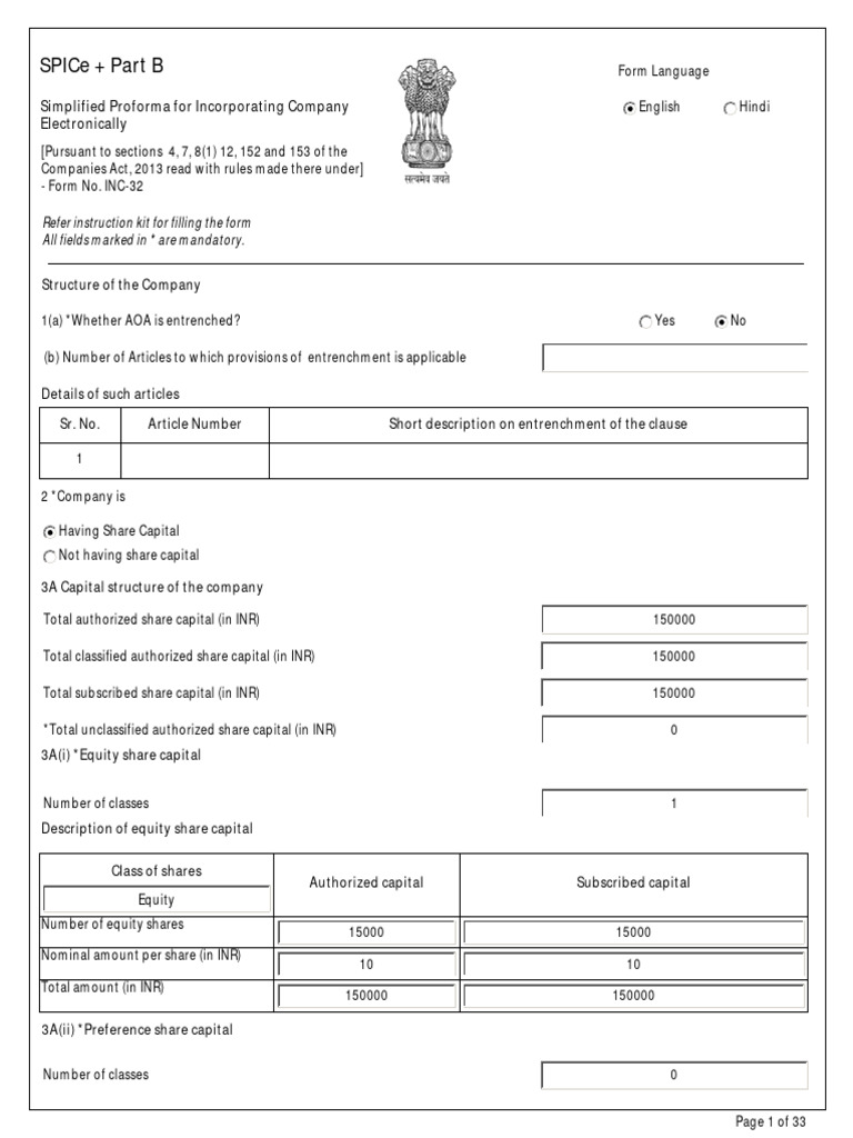 SPICE + Part B - 1-14067372047 - Singed - Ok | PDF | Identity Document ...
