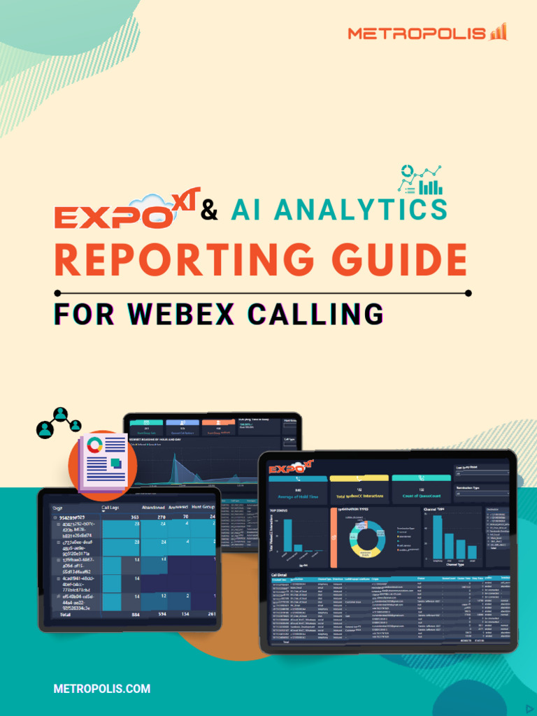 Whitepaper Webex Calling Reporting Guide | PDF | Analytics | Artificial ...