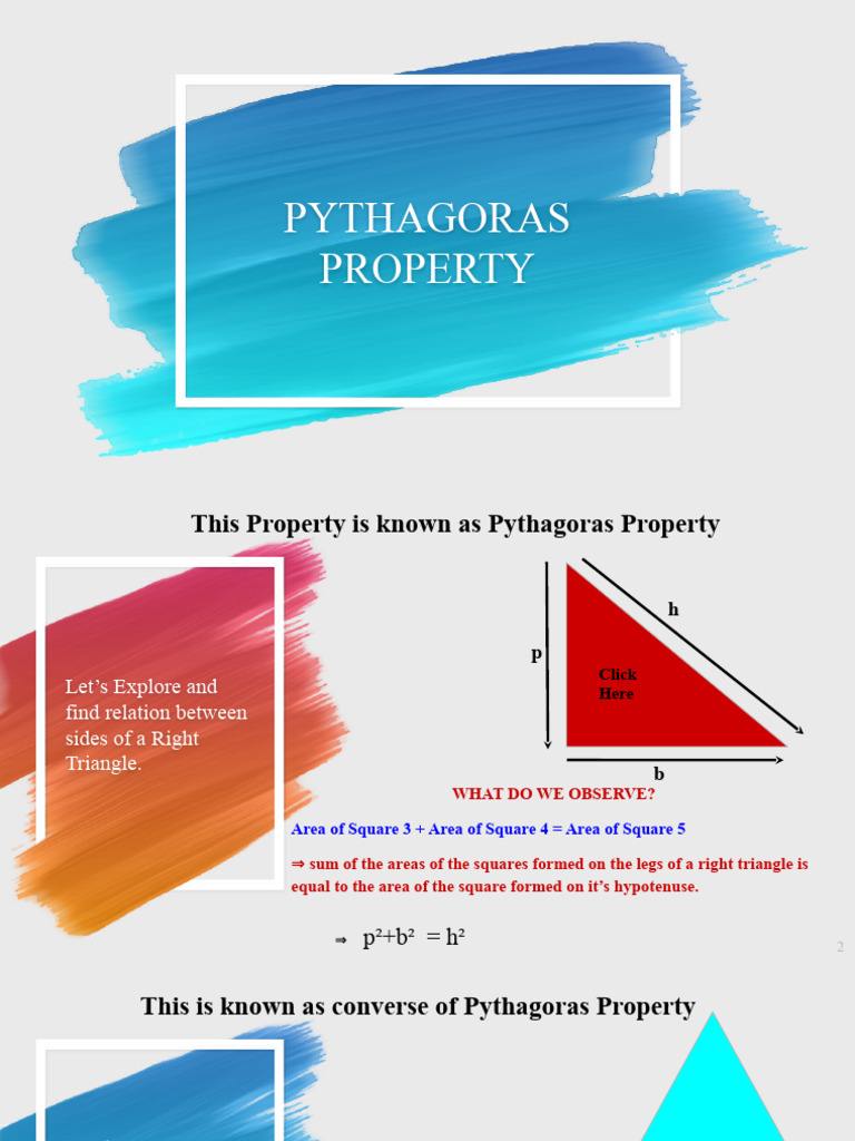 Pythagorean Theorem Explained | PDF | Euclid | Mathematics