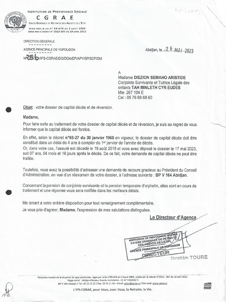 Capital Décès | PDF