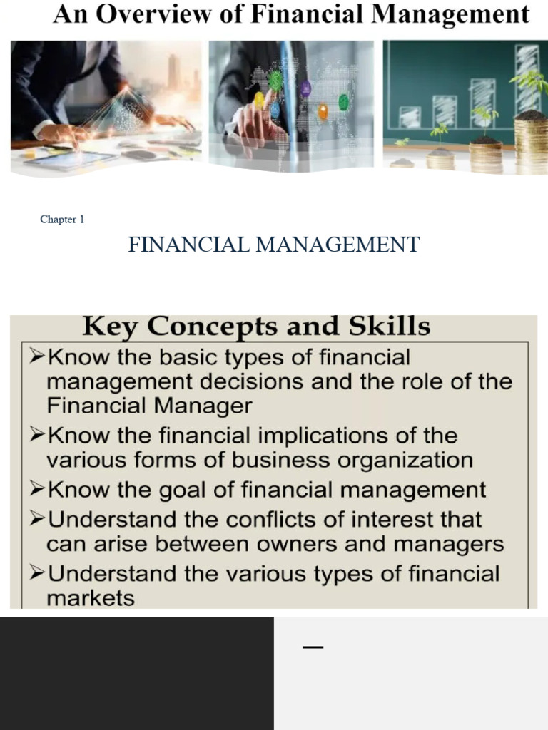 Chapter 1 - Overview of Financial Management | PDF
