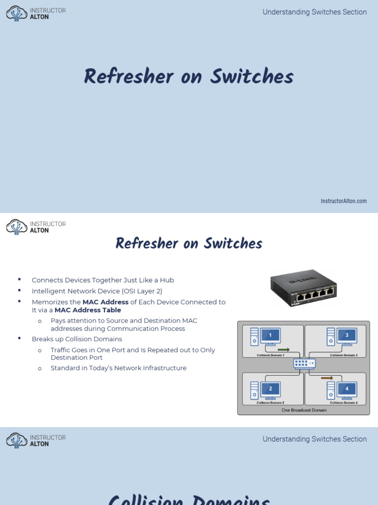 Hafta 5 | PDF | Network Switch | Routing