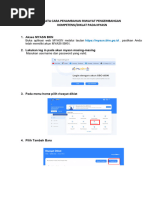 Permohonan Input Data Pengembangan Kompetensi ASN 2024 Ke MyASN BKN | PDF