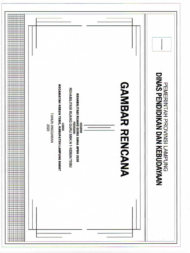 2 Gambar Rencana Rehab Ruang Guru002 | PDF