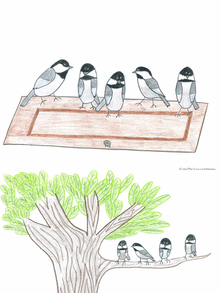 5 Little Chickadees | PDF