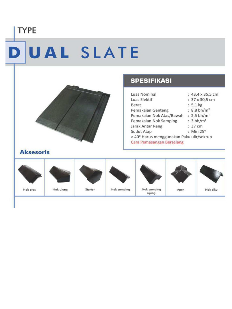 Brosur Genteng PDF | PDF