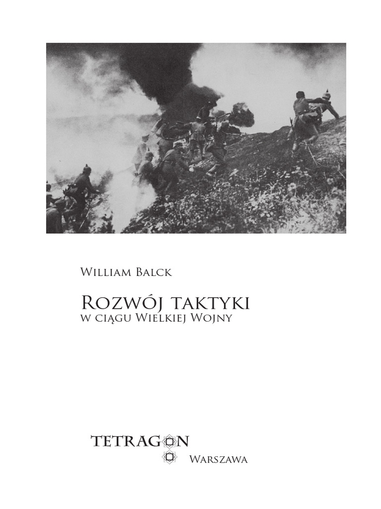Wstęp W.balck Taktyka | PDF