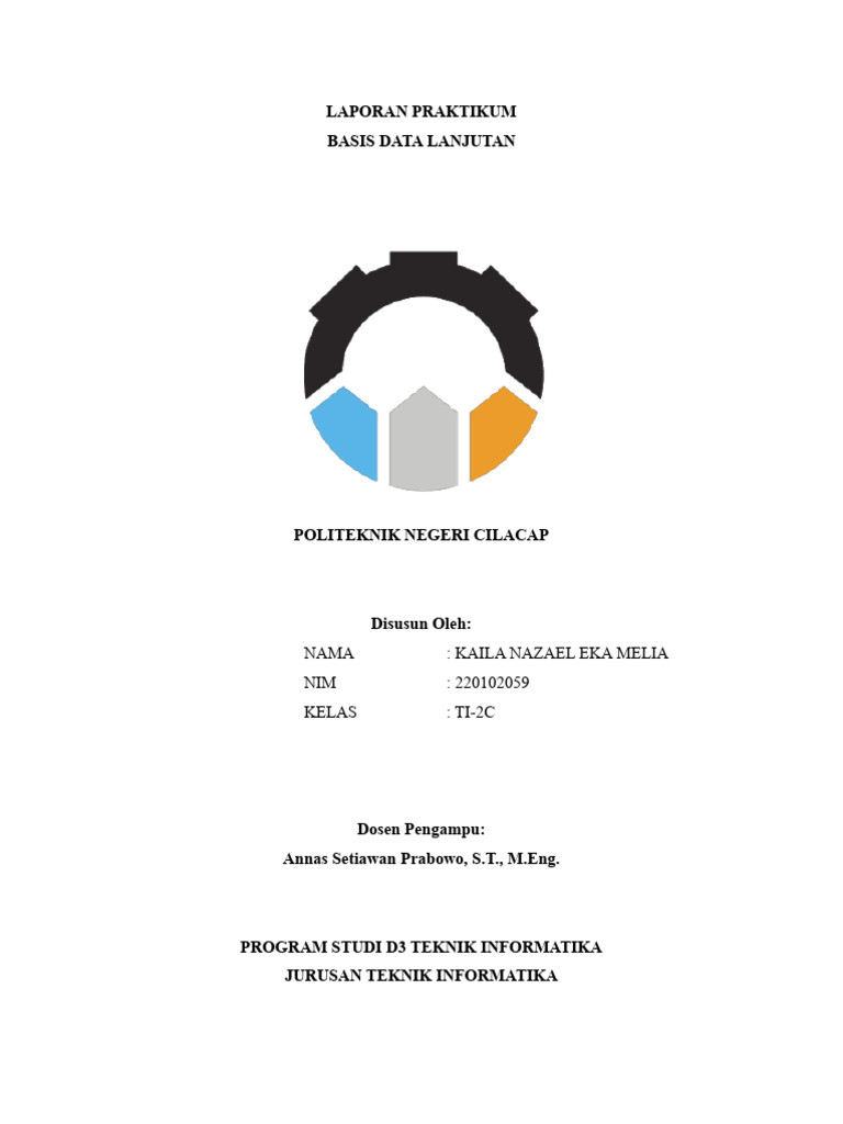 Laporan Praktikum PBDL - 220102059 - Kaila Nazael - TI 2C - Modul 1 ...