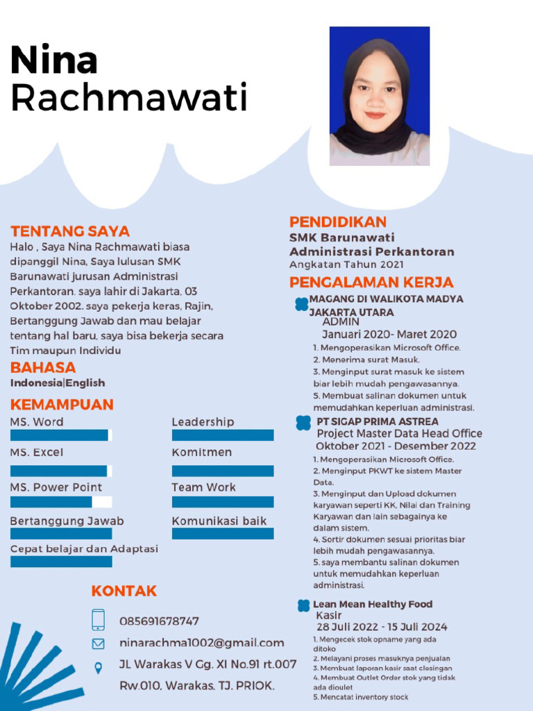 CV Nina Merged | PDF