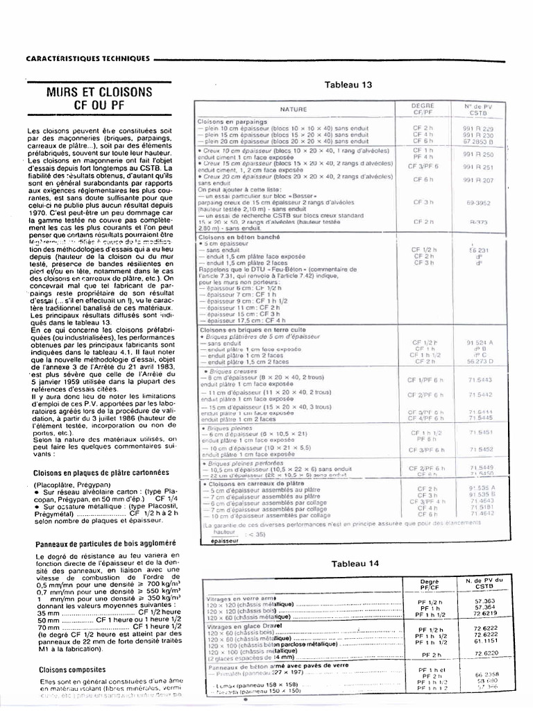 Murs Et Cloisons | PDF