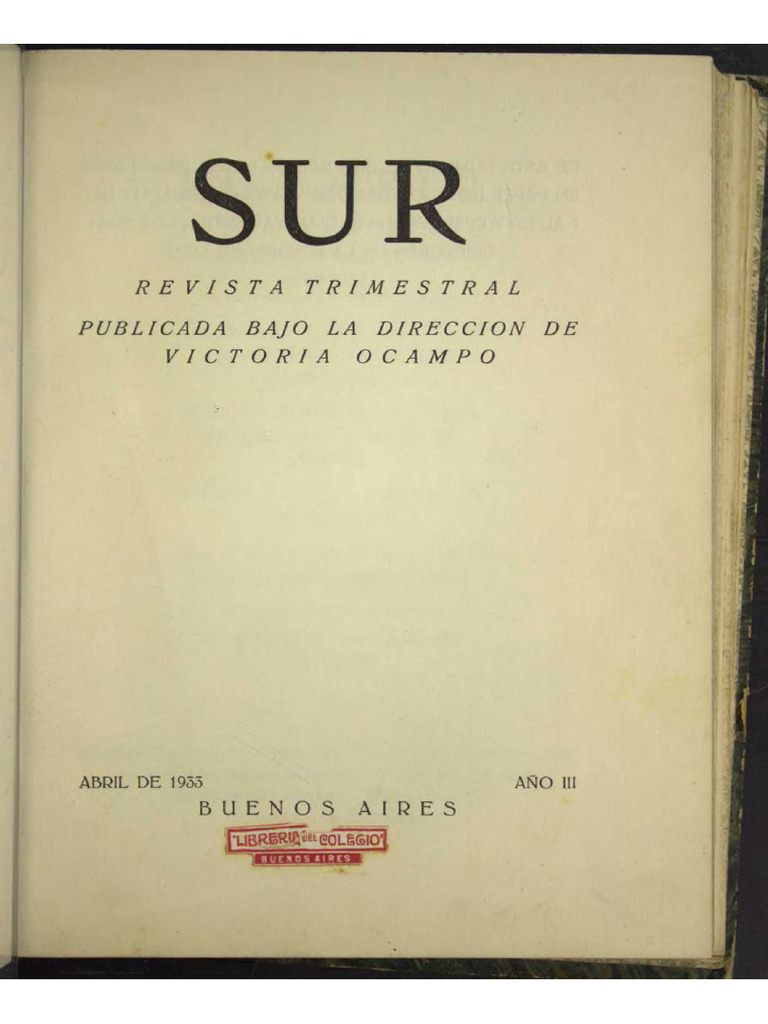 Borges en Sur-Elementos de Preceptiva | PDF