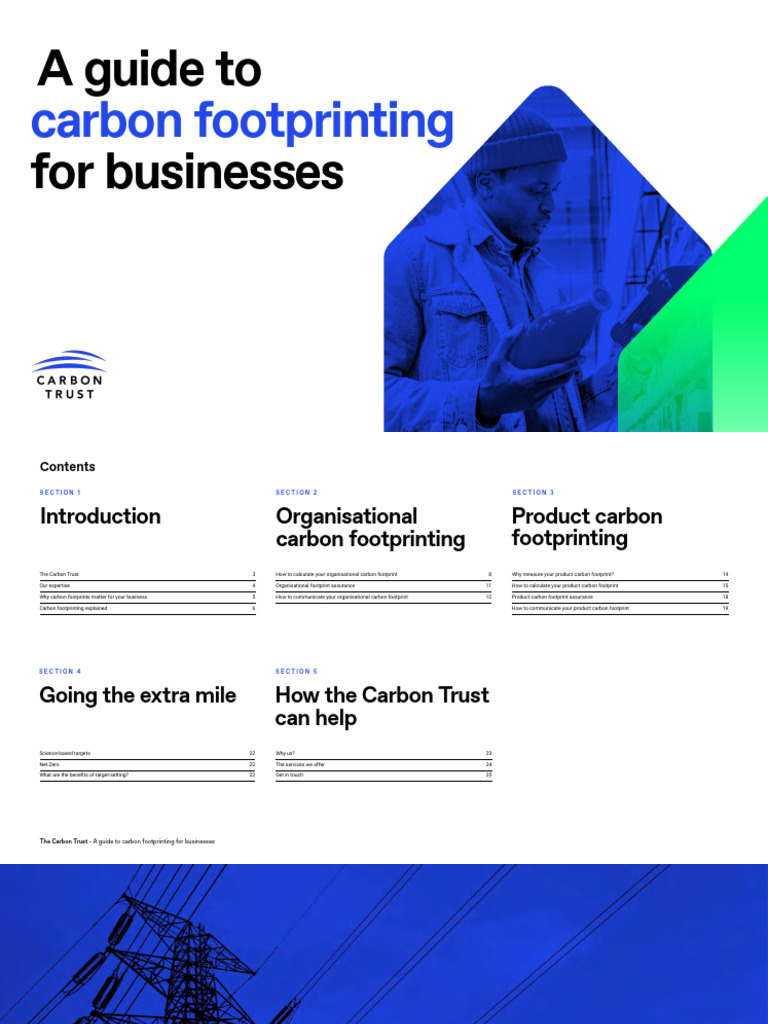 Business Carbon Footprinting Guide | PDF | Carbon Footprint | Life ...