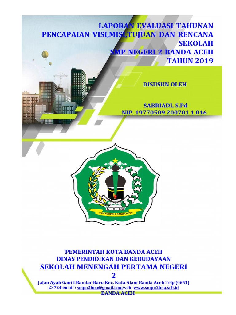 Laporan Pencapaian Visi, Misi, Dan Tujuan Sekolah | PDF | Karier ...