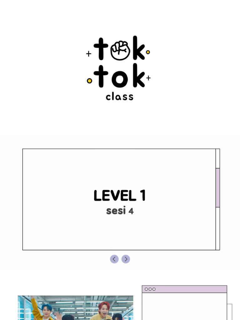 Level 1 Sesi 4 | PDF