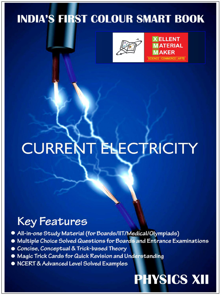 Current Electricity | PDF | Volt | Electrical Resistivity And Conductivity