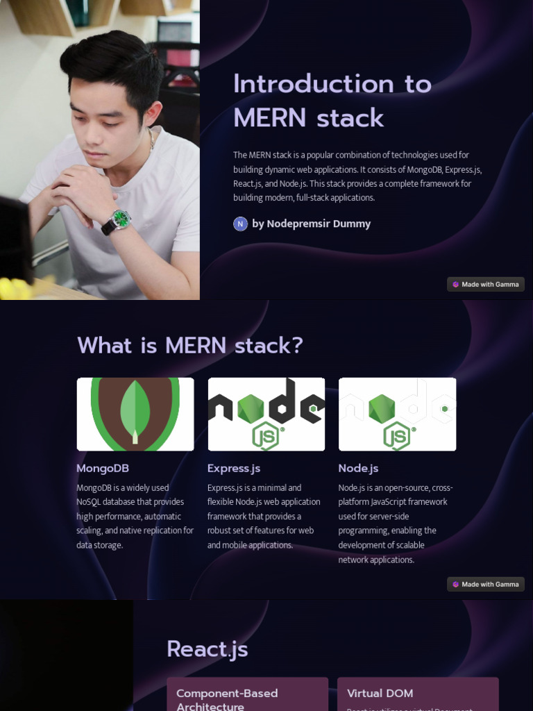 MERN Stack | PDF | Java Script | Scalability MERN Stack | PDF | Java Script | Scalability