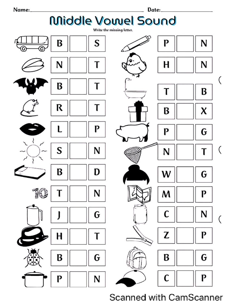Phonic Worksheets | PDF