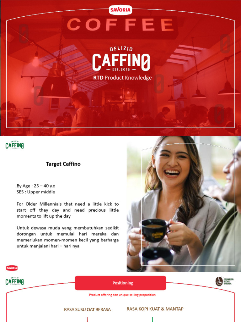 Product Knowledge Caffino RTD | PDF