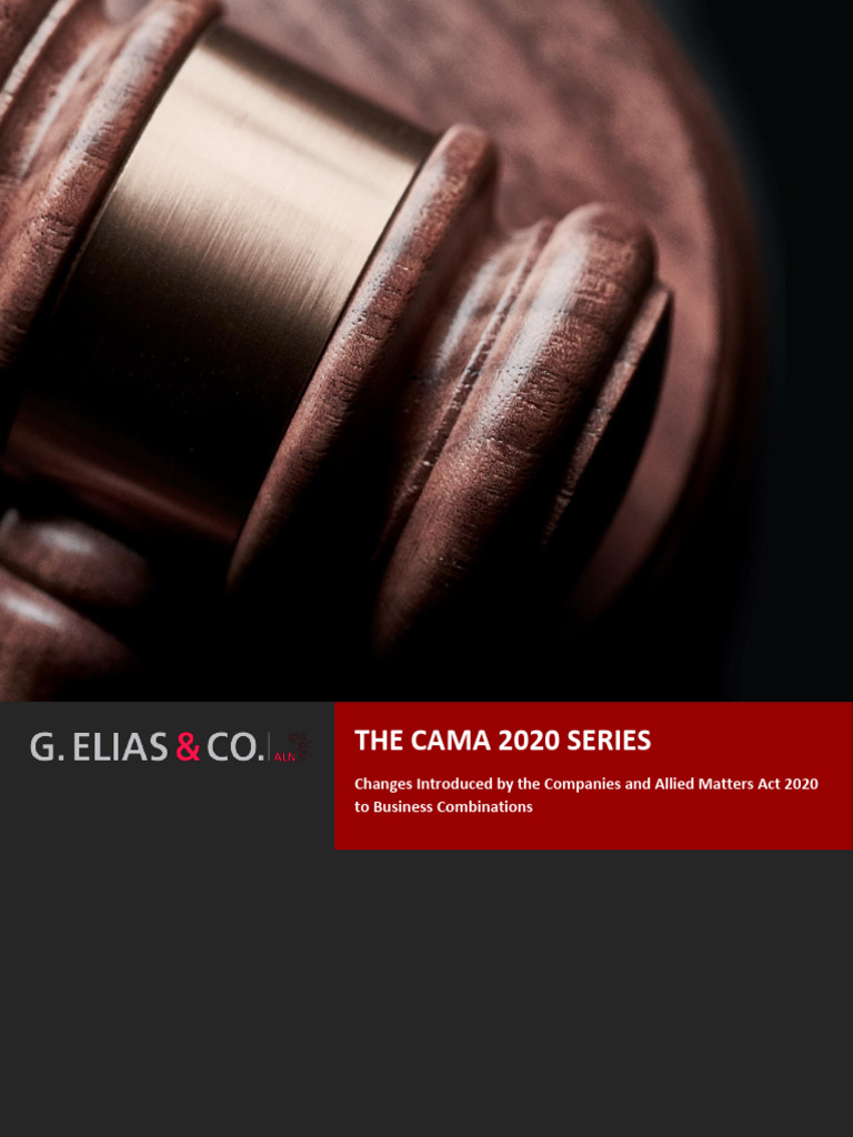 Changes Introduced by CAMA 2020 To Business Combinations | PDF ...