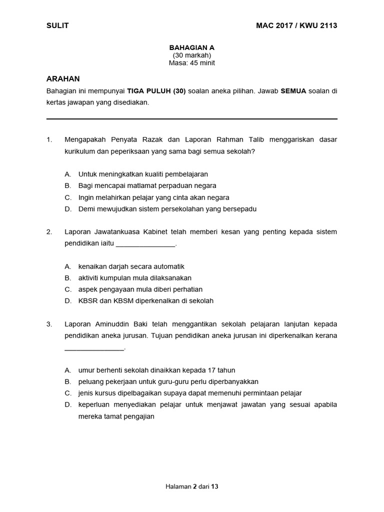 Kwu 2113 Final Exam Latest | PDF