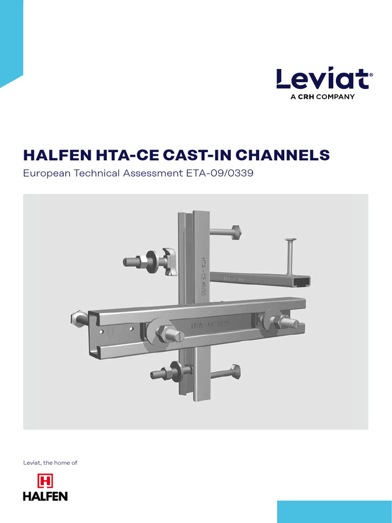 HALFEN Pre-Cast Channel ETA | PDF