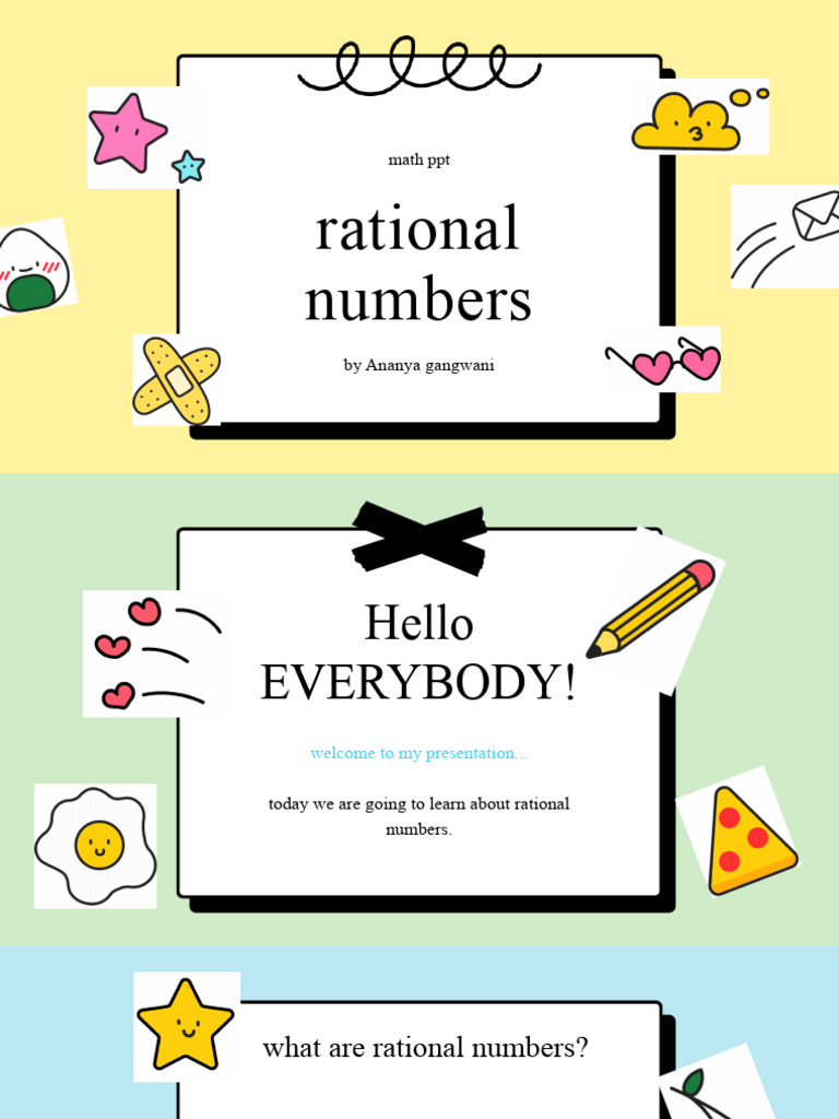 Rational Numbers | PDF | Numbers | Rational Number