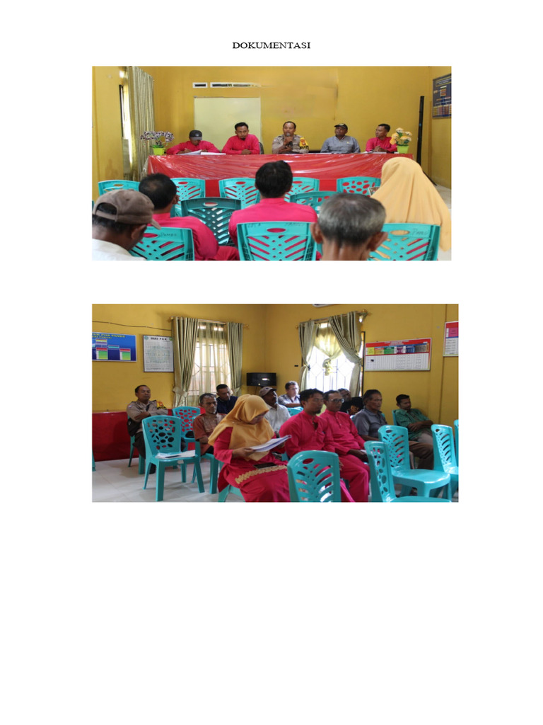 Dokumentasi Musdes 1 | PDF