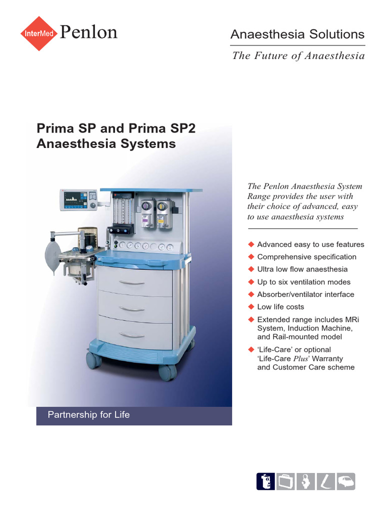 Penlon Prima SP and Prima SP2 | PDF | Computer Monitor