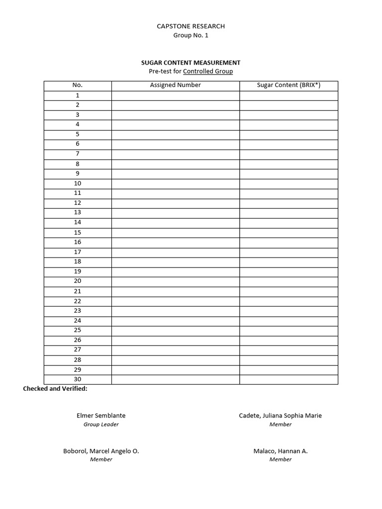 Capstone Research Format | PDF | Metrology | Statistical Data Types