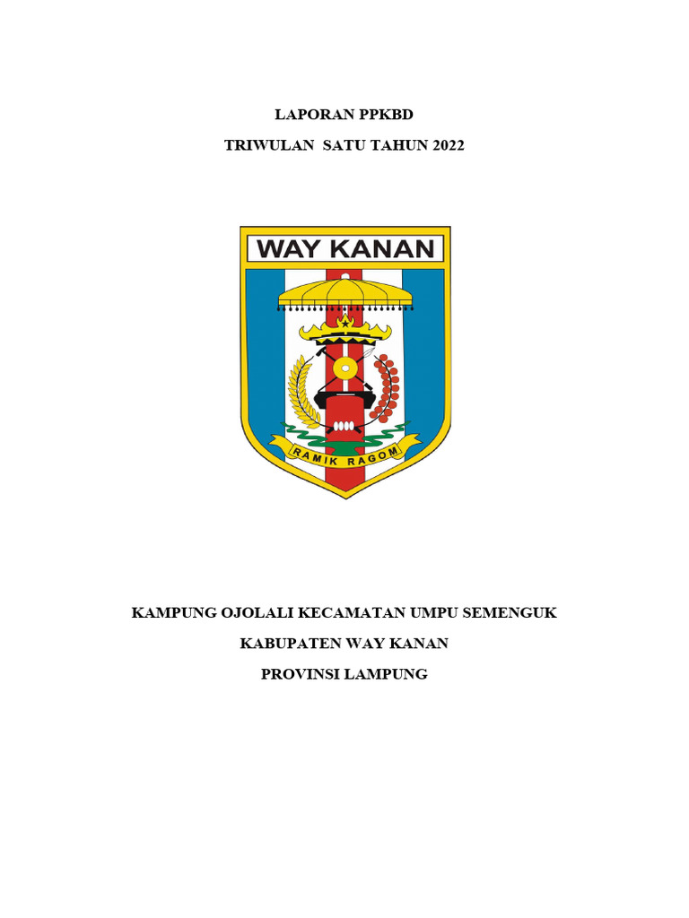 Format Laporan Kader KB Tahun 2022 | PDF