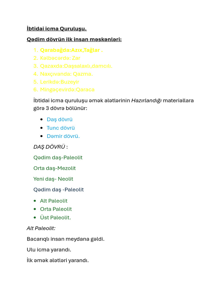 Tarix Kitabı Anar Isayev | PDF