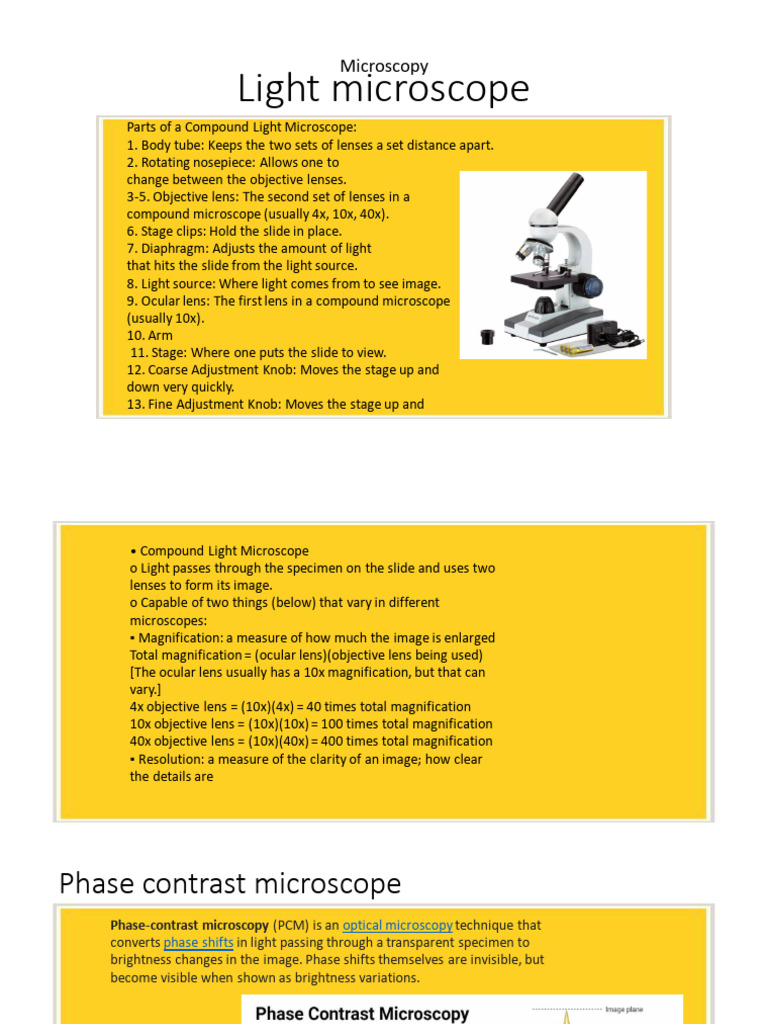 Unit-1 Botany Notes | PDF | Microscope | Electron Microscope