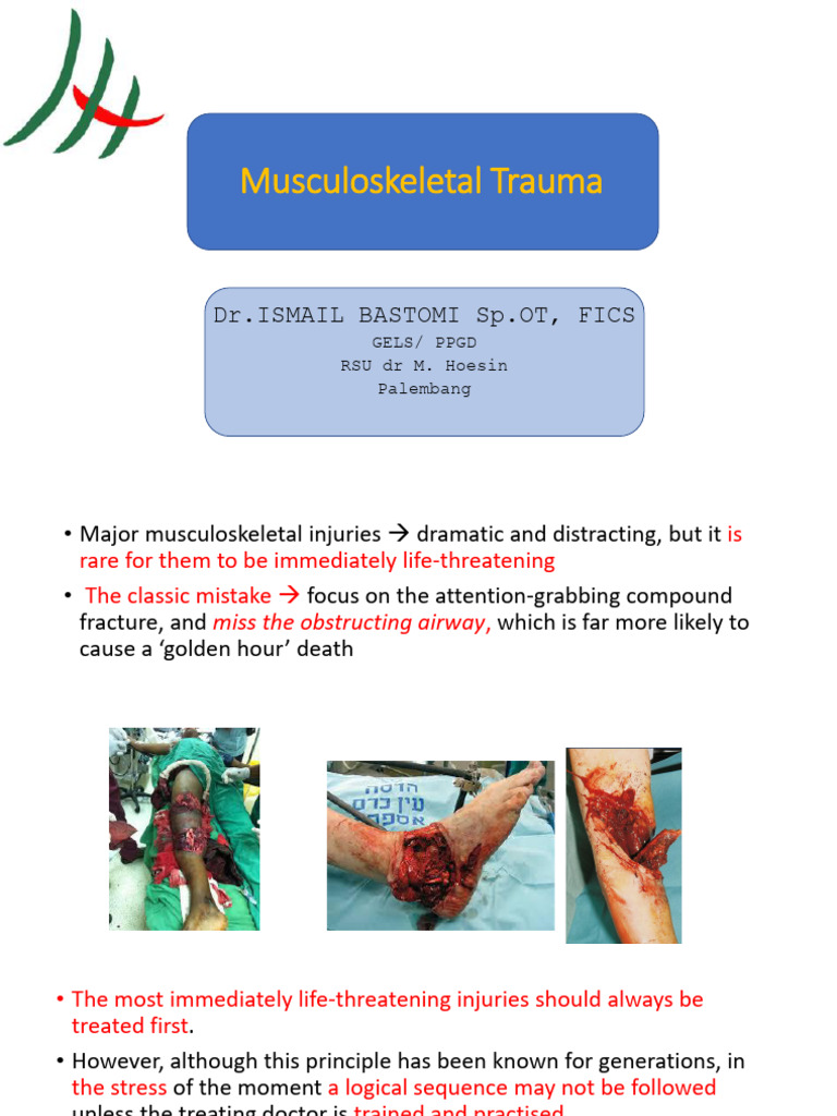 Musculoskeletal Trauma - Dr. Ismail Bastomi | PDF | Amputation ...