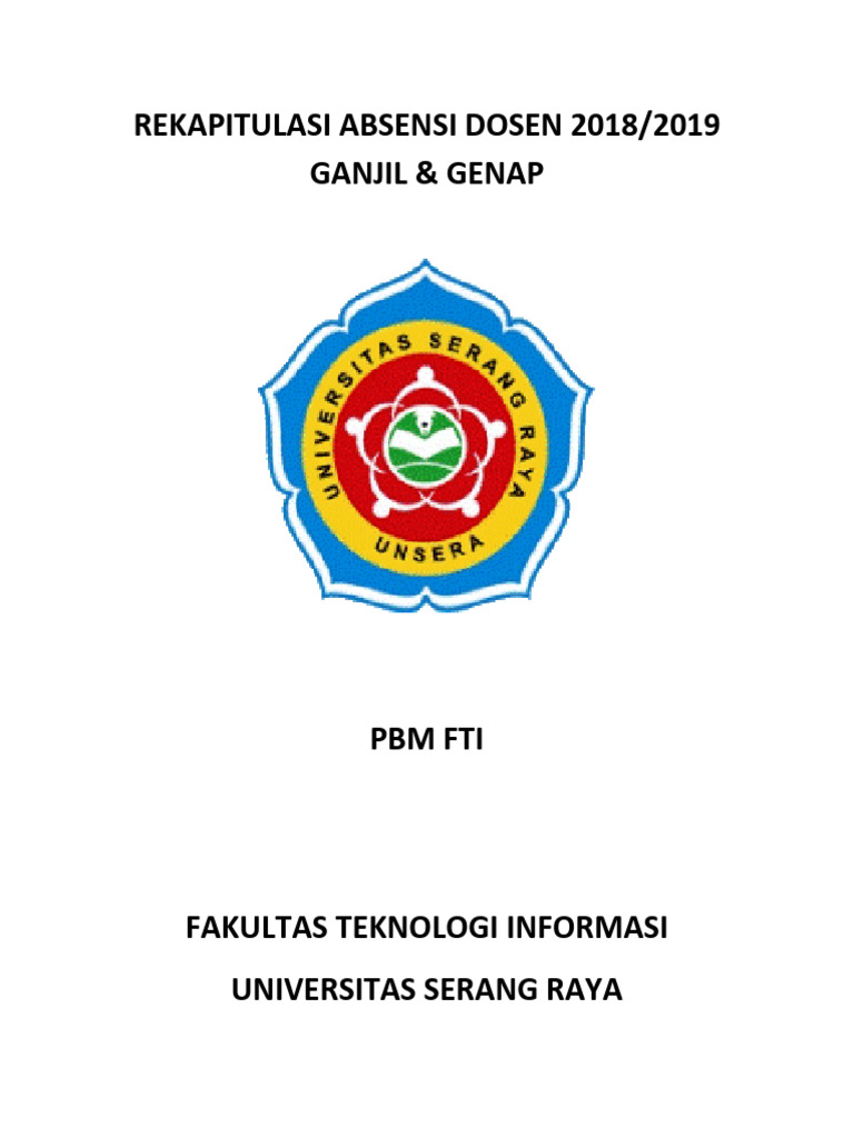 Rekap Absensi Dosen 2018/2019 | PDF