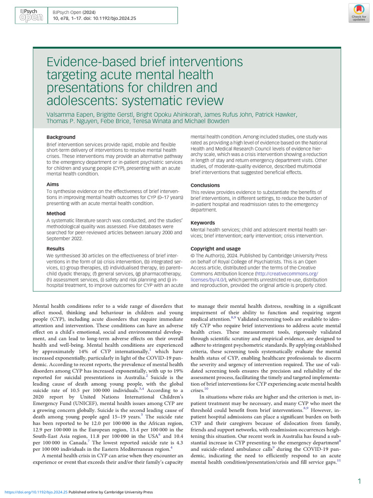 22 Evidence-Based-Brief-Interventions-Targeting-Acute-Mental-Health-Presentations-For-Children ...