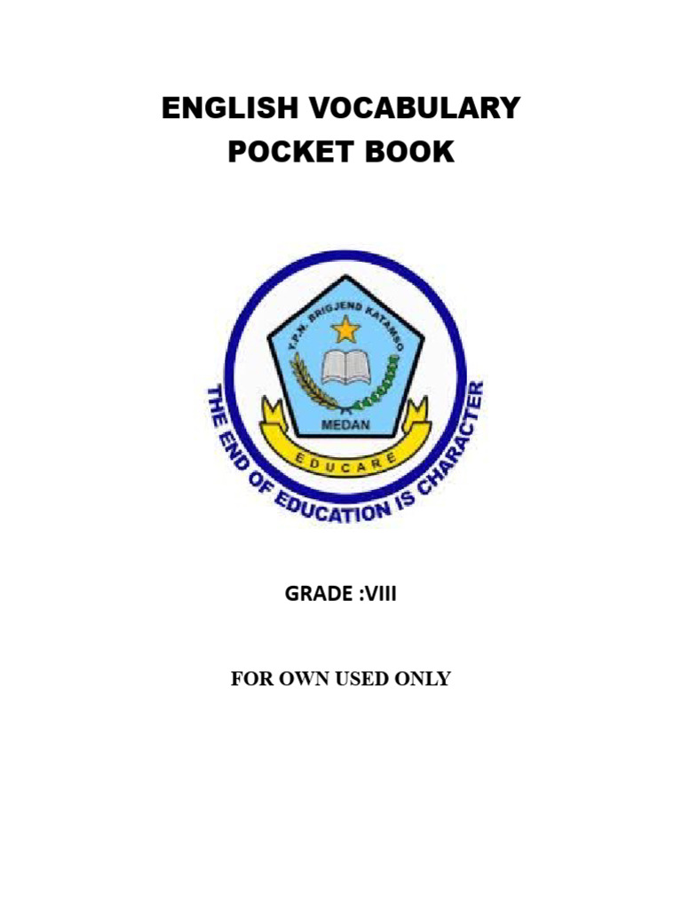 English Vocabulary Pocket Book VIII | PDF | Linguistics