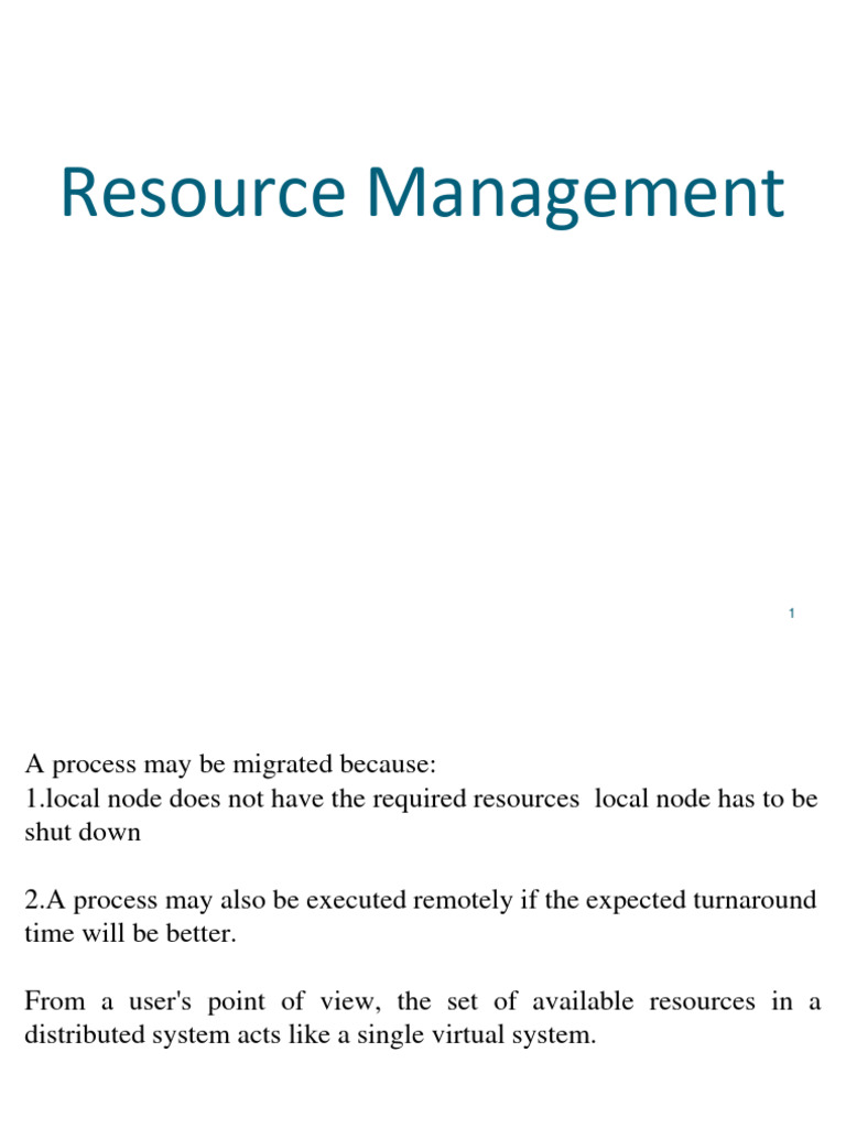 Mod 4 | PDF | Load Balancing (Computing) | Distributed Computing