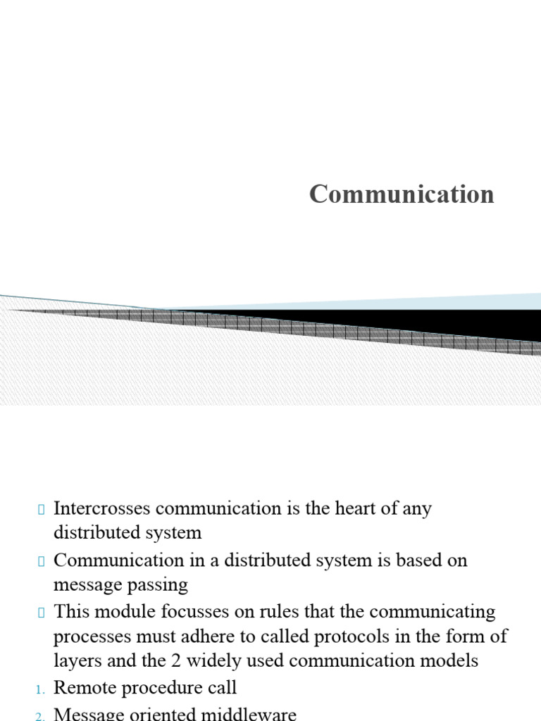 Mod 2 | PDF | Object (Computer Science) | Osi Model