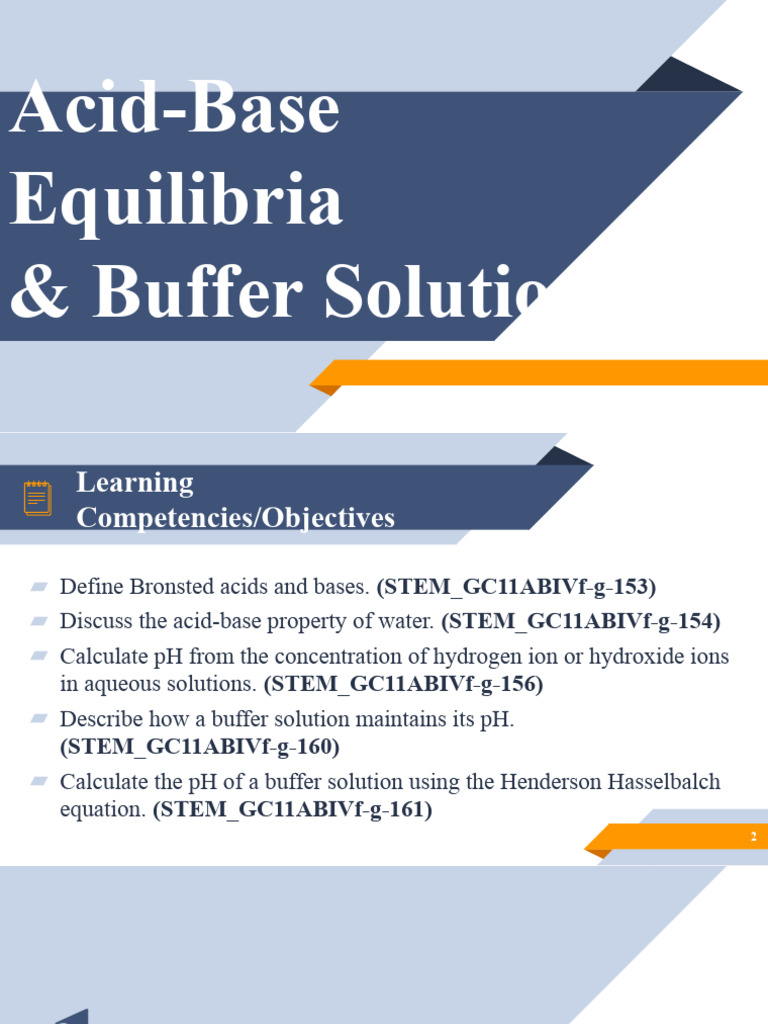 Acid Base Equilibria 3 | PDF | Ph | Buffer Solution