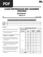 UASA Maths Tahun 4 | PDF