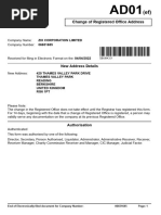 362 Form - Appoint ASIC Agent | PDF | Registered Agent